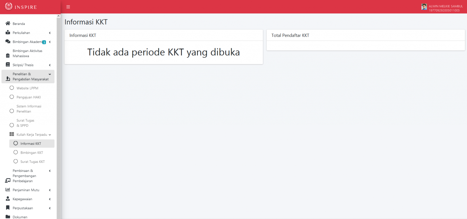 Informasi KKT – PANDUAN PENGGUNA