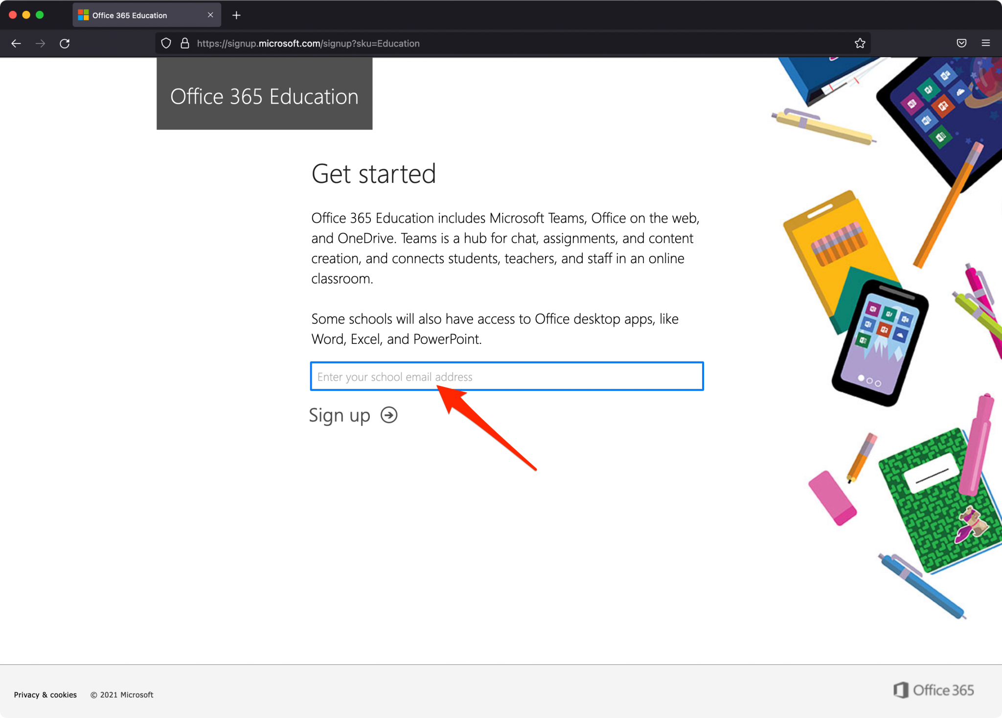 Panduan Pembuatan Akun Office 365 Education – PANDUAN PENGGUNA